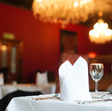 Bertie's Restaurant in Ruthin Castle Hotel